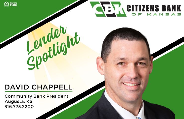 Lender Spotlight - David Chappell - Citizens Bank of Kansas (CBOK)