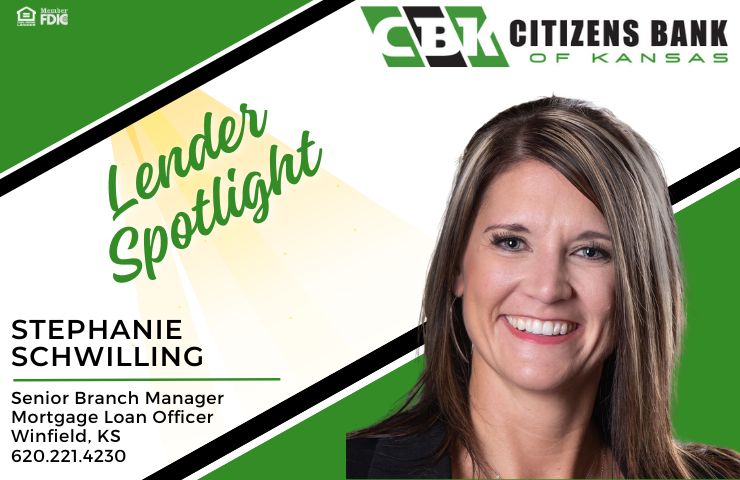 Lender Spotlight - Stephanie Schwilling - Citizens Bank of Kansas (CBOK)